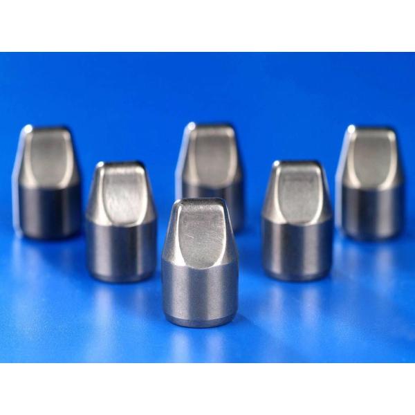 Quality Scoop Shaped Cemented Carbide Buttons Tungsten Carbide Parts OEM Available for sale