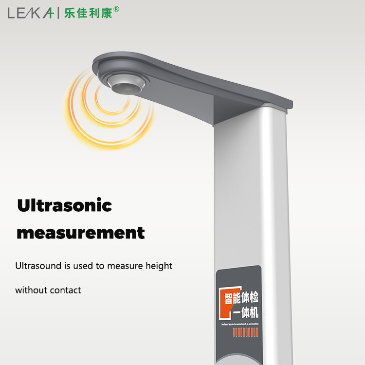 Quality Customized Color 200kg Body Fat Scale with Ultrasonic Height Weight Bmi and LCD for sale