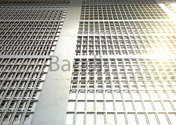 Quality Electro Galvanized Perforated Metal Sheet With Square Hole Pattern , Perforated for sale