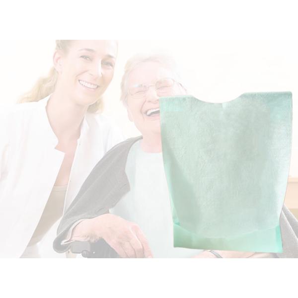 Quality Incontinence Disposable Adult Bibs Dentist Hygienic Disposable Medical Bibs for sale