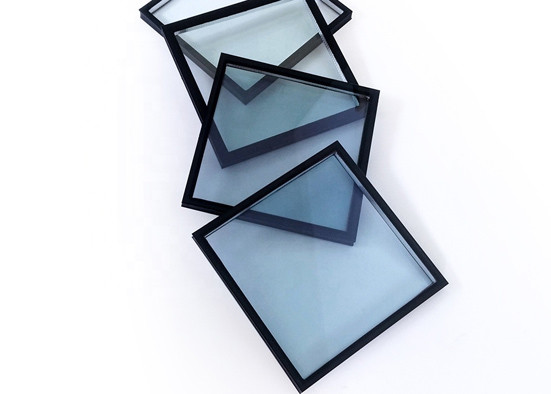 Quality Green Low E Insulated Glass Sun Shading Type Customized IGU Glass Replacement for sale
