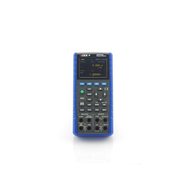 Quality VICTOR 26 Multifunction Process Calibrator Signal Generator With Accuracy Of 0.01%  5 Digits Display 24V loop circuit IP65 for sale