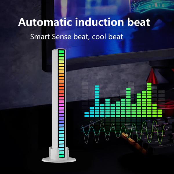 Quality Sounds Control Type C Rgb Night Light 16mm Rhythm Ambient Light Bar for sale