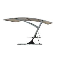 Quality Foldable Car Garage Canopy Solar Curved Structure Frame Awning for S/M/L/XL for sale