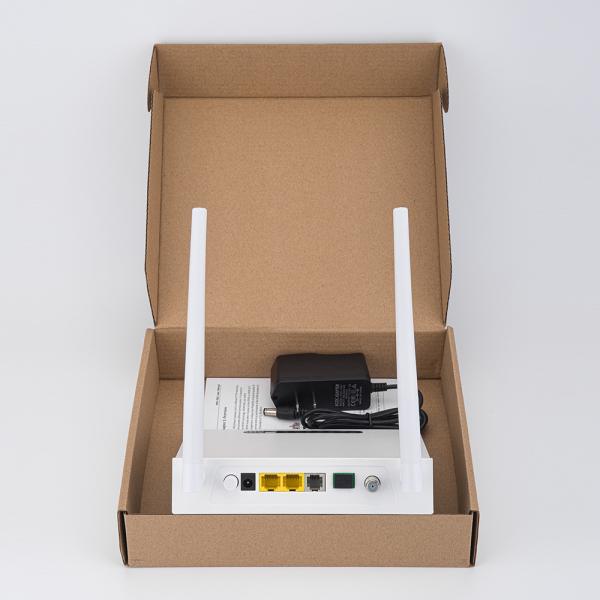 Quality 1GE 1FE XPON ONU WIFI CATV POTs Plastic Casing ONU FTTH FTTO Solution for sale