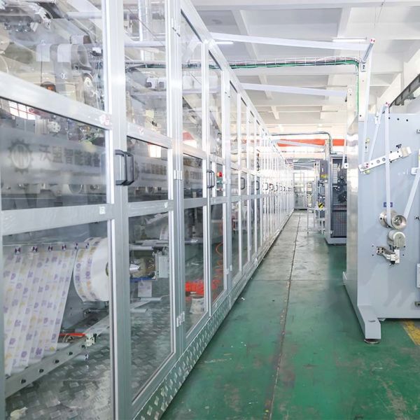 Quality 600Pcs/Min Baby Pull-Ups Diaper Training Pants Making Machine Full Servo Smart for sale