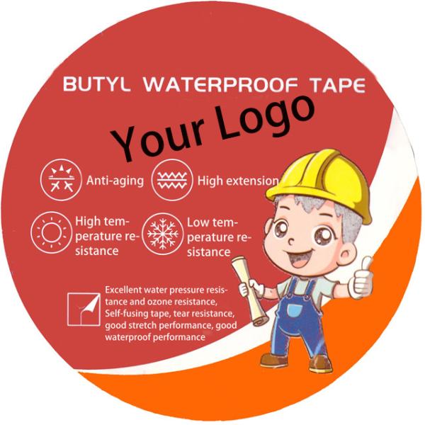 Quality Self Adhesive Bitumen Waterproof Tape Multi Layer Butyl Tape For Pipe Sealing for sale
