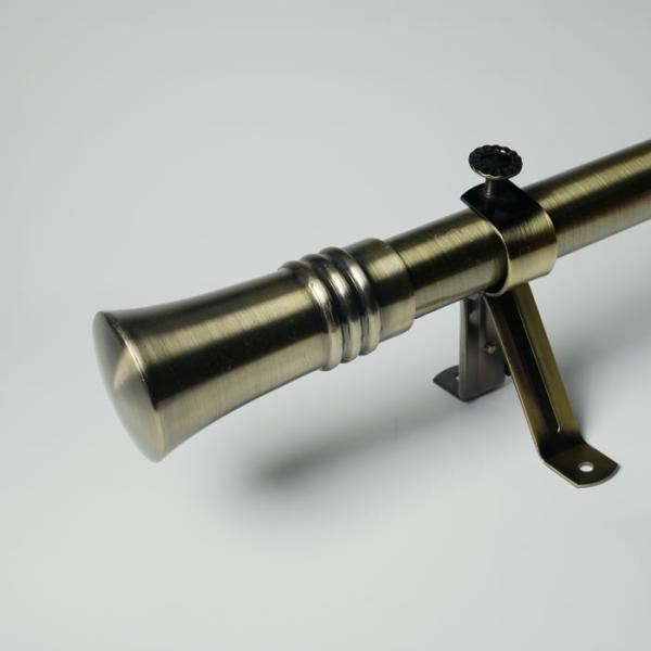 Quality KIEI EP-049 Curtain Rod Wholesales Hot Sale Luxury Adjustable Simple Style Hardware Precision Manufacturing for sale