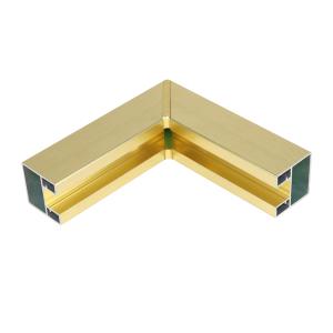 Quality Black/Grey/Gold/Rose gold/silver Sanding Anodized Handrails for Staircase and for sale
