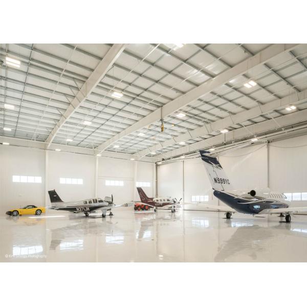 Quality Modular Prefabricated Industrial Steel Structure Aircraft Kit Hangar Easy for sale