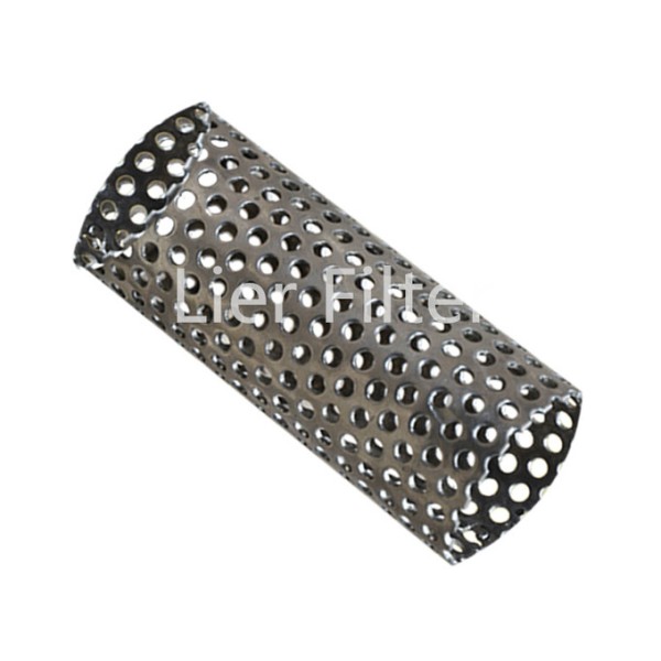 Quality 1-100 Micron Perforated Metal Wire Mesh Perforated Stainless Steel Pipe for sale