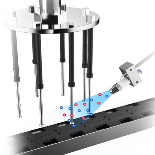 Quality Performance Static Removal Ionizing Nozzle for Injection Molding for sale