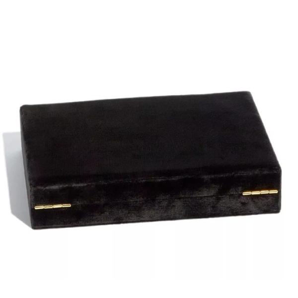 Quality Velvet Jewelry Packaging Box Wooden Luxury Jewelry Trinket Box BSCI for sale
