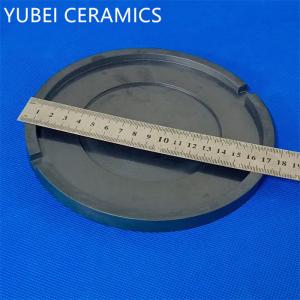 Quality 92HRA-94HRA Silicon Carbide Disk , Black Silicon Carbide Ceramic Plate for sale