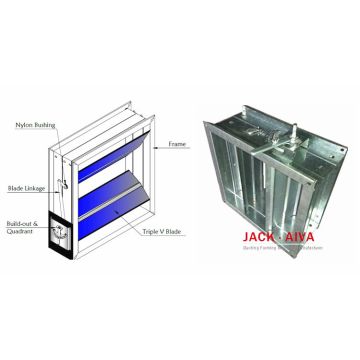 Quality Volume Control Damper Frame Machine Air Duct VCD Damper Machine for sale