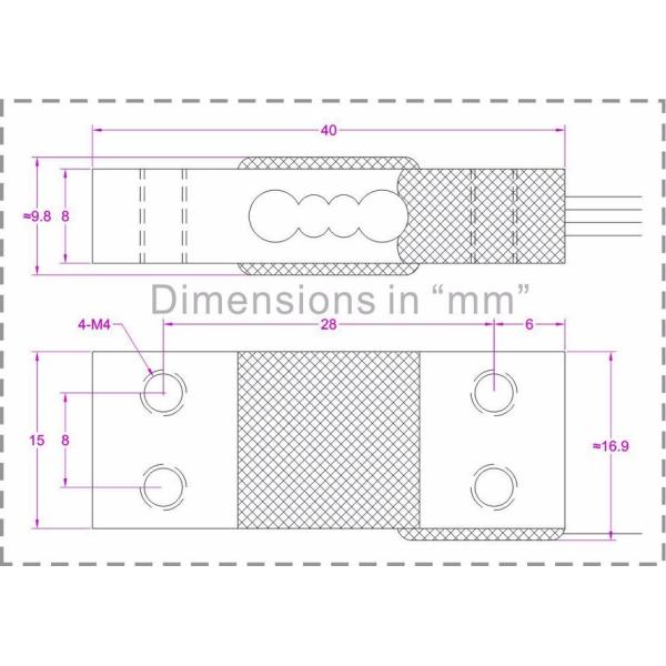 Quality 300N weight sensor 200N load cell 100N load sensor 50N weight measurement for sale