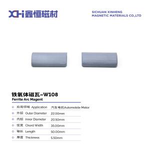 Quality By Fine Grinding Of Permanent Magnet Ferrite For Automobile Window Motors W108 for sale