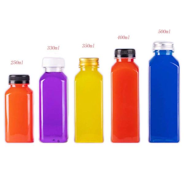 Quality PETG Juice Plastic Beverage Bottles 12 Oz 60cm for sale