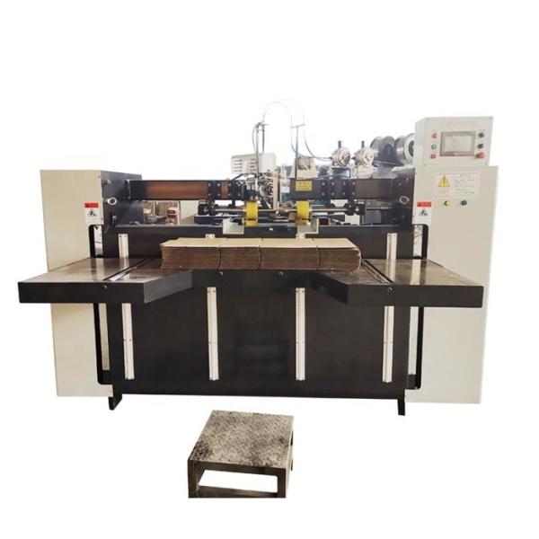 Quality Pneumatic Semi Auto Carton Box Stitching Machine 2T for sale