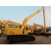 Quality Second Hand Komatsu PC220 Excavator With 20m Long Boom for sale