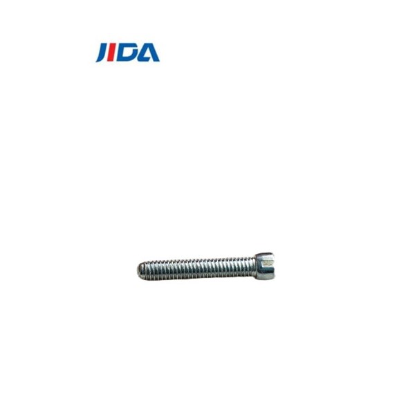 Quality M3 X 16mm Round Slotted Head Machine Screw Blue White Zinc for sale