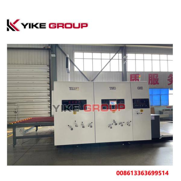 Quality YIKE GROUP 1600×2800 Corrugated Carton Box Lead Edge Printer Die Cutter Machine for sale