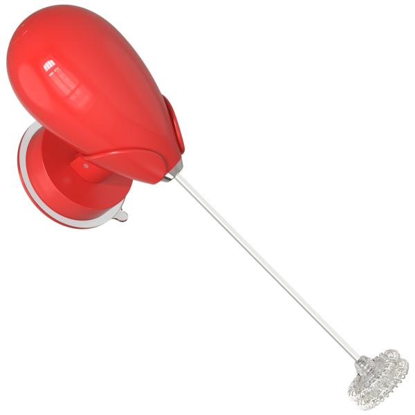 Quality Stylish Teal Electric Milk Frother Multi Function ABS Stainless Steel Milk Foam for sale