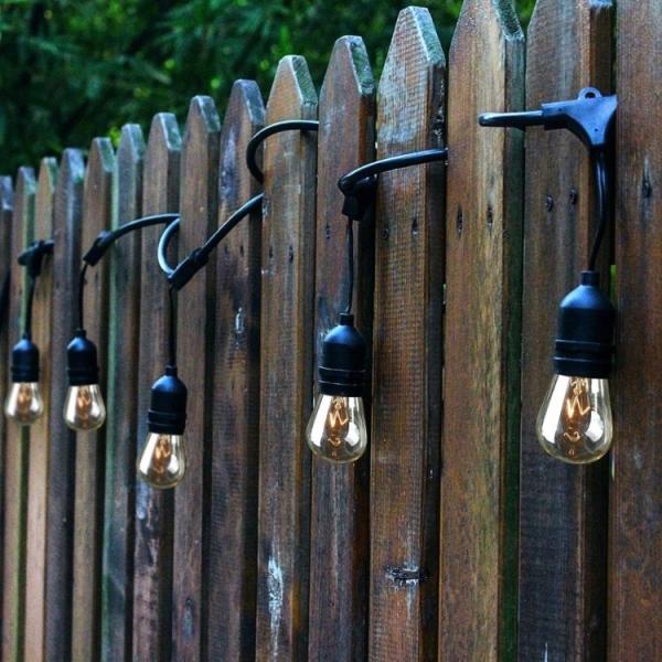 Quality 120lm Customized Color Led Hanging Lights Waterproof Outdoor Light String With for sale