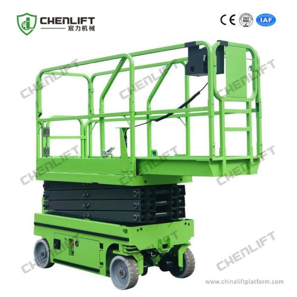 Quality MX300S 3m 240kg Load Mini Model Self Propelled Scissor Lift With Hydraulic Turning Wheel for sale