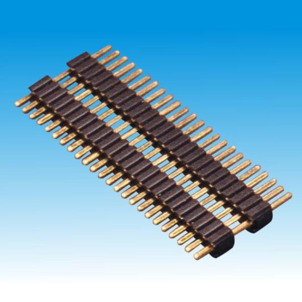 Quality 1.27mm 0.40SQ Board Spacer Single Row Straight Right Angle for sale