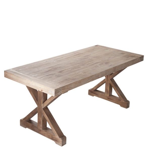 Quality Solid Wood Customized Vintage Neoclassical Wooden Dining Table for Dining and Living Room Craftsmanship for sale
