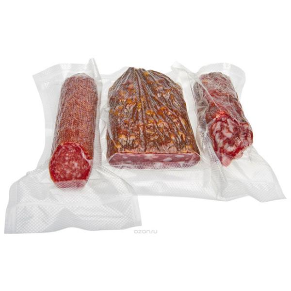 Quality High Barrier Customize Logo Printed Plastic Vacuum Food Bags for sale