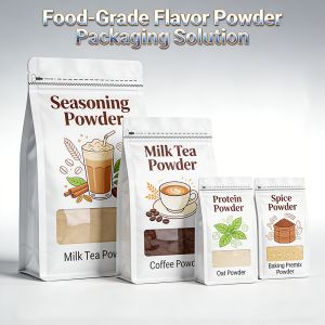 Quality Moisture Odor Proof High Barrier Biodegradable Stand Up Pouch for Food Powder for sale