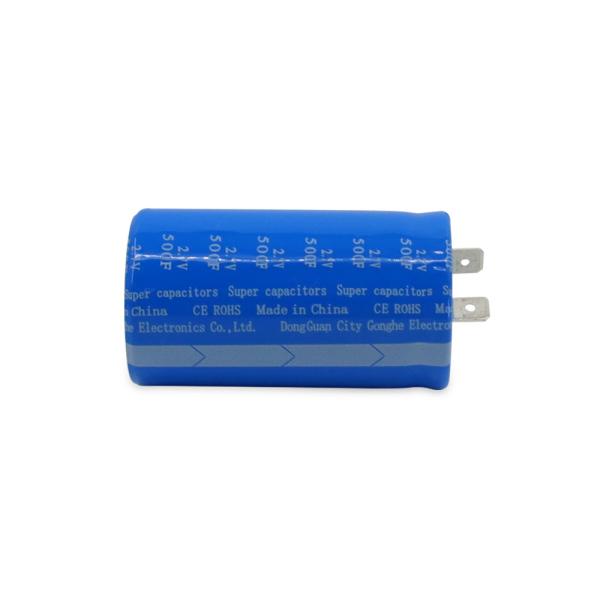 Quality Super Capacitors Lug 2.7 Volt 500 Farad Replace Batteries Through Hole for sale
