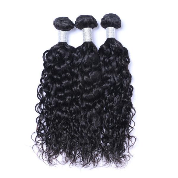 Quality 12inch-26inch Water Wave Cambodian Curly Bundles Double Weft Hair Extensions for sale