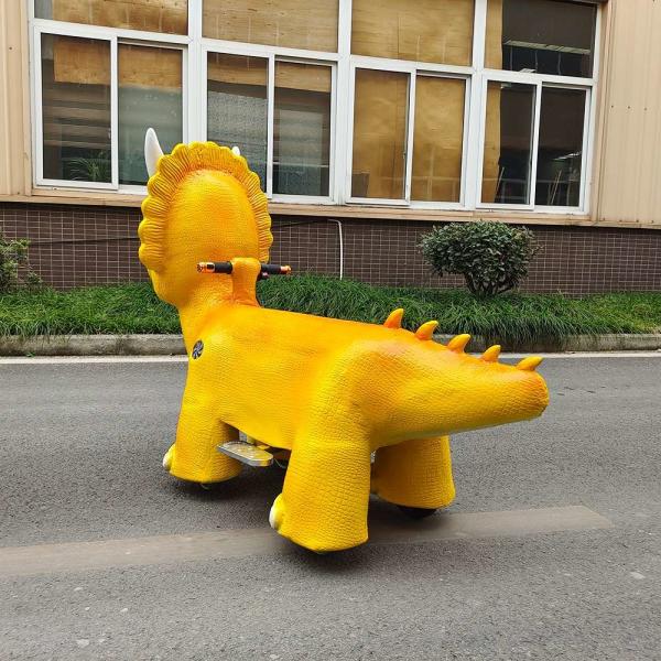 Quality Animatronic Dinosaur Electric Scooter 350W for Theme Parks for sale