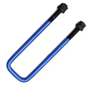 china 10.9 Grade U Bolt Pipe Clamp Galvanized U Bolts Blue For Replace