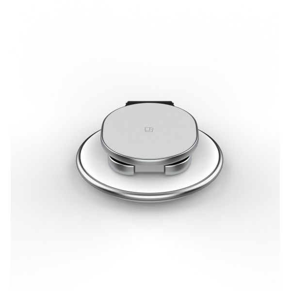 Quality Metal 3 In 1 360 Rotating Wireless Charger Customized Logo For Qi Function for sale