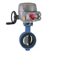 Quality Control Valve Keystone Butterfly Valve With Electric Actuator EPI2 For Heavy Industrial Chemical Petrochemical Plants for sale