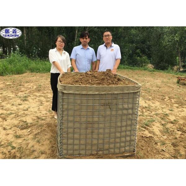 Quality Military Retaining Wall Wire Mesh For Security System Corrosion Resistance for sale