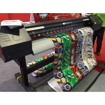 Quality High Speed 64'' Eco Solvent Inkjet Printer , 2880 Dip Solvent Based Printer for sale