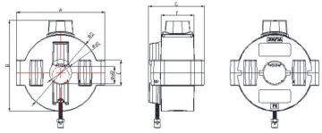 Epoxy Resin Split Core Current Transducer JDZ-17.5(24) Voltage Transformer Waterproof CT