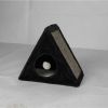 china Triangle Shape Cat Scratcher Bed , Modern Cat Bed With Interactive Toys