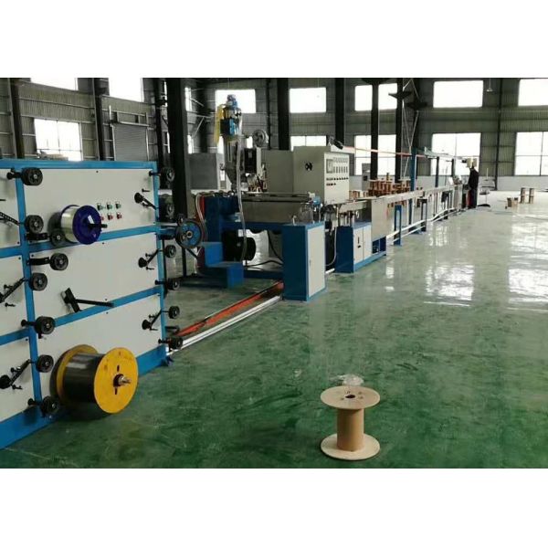 Quality 50 Fiber Secondary Coating Line Cable Extrusion Line Machine For Fiber Cable for sale
