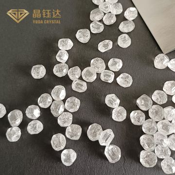 Quality Lab Based Diamonds HPHT Lab Grown Diamonds White Synthetic Rough Diamond for sale