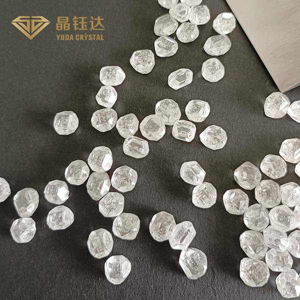 Quality 3Ct 4Ct HPHT VVS VS Rough Uncut Diamonds Artificially Created Diamonds Yuda for sale
