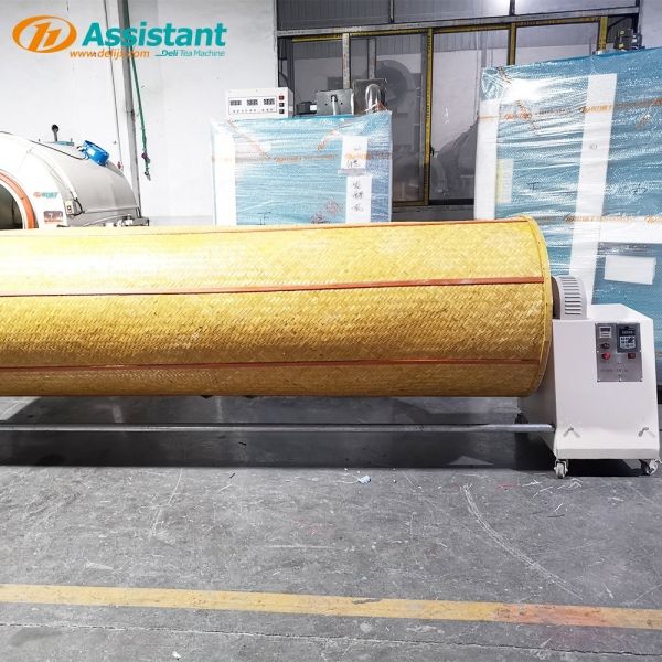 Quality Bamboo Cage Tea Shaking Machine with Adjustable Speed DL-6CYQT-9025 3050*920 for sale