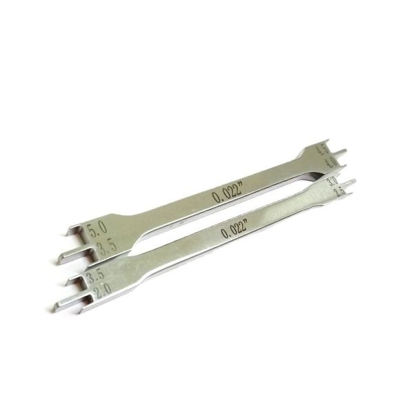 Quality International Express Shipment Design Dental Instrument Positioning Gauge at Bottom for sale