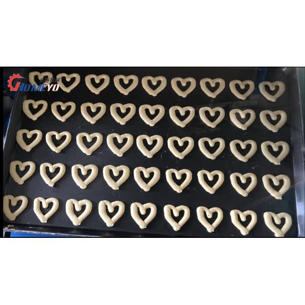 Quality Commercial Automatic Cookie Machine Palmier Sandwich Chocolate Butter Maker for sale