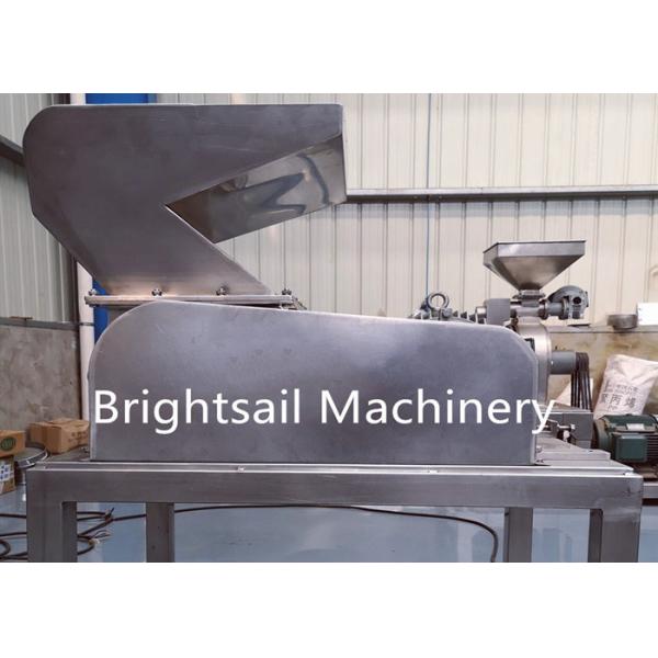Quality Coconut Shell Crusher Machine , Granules Making Pulverizer Machine Ginseng Root for sale